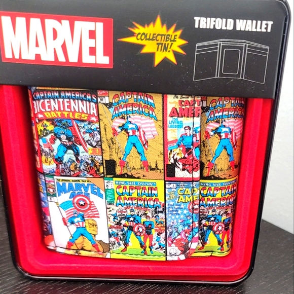 Marvel | Accessories | Marvel Comics Trifold Wallet | Poshmark